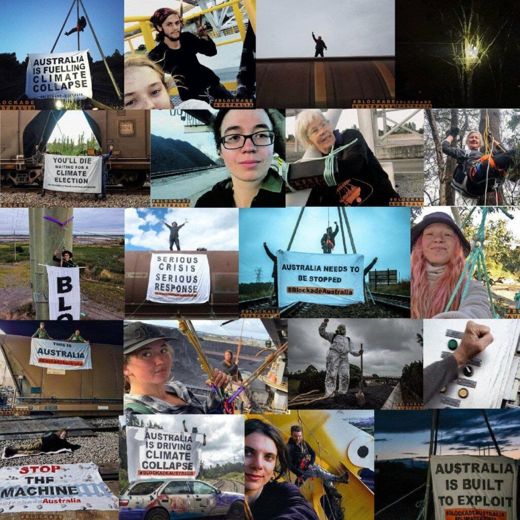 A case for sustained direct action - Blockade Australia