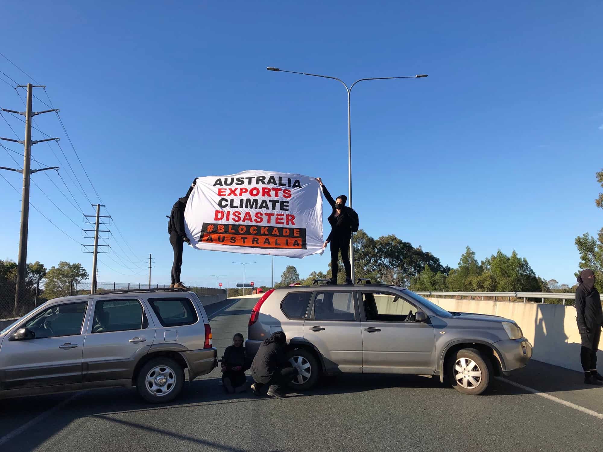 Third strike by Blockade Australia at Port of Brisbane - Lismore Flood ...