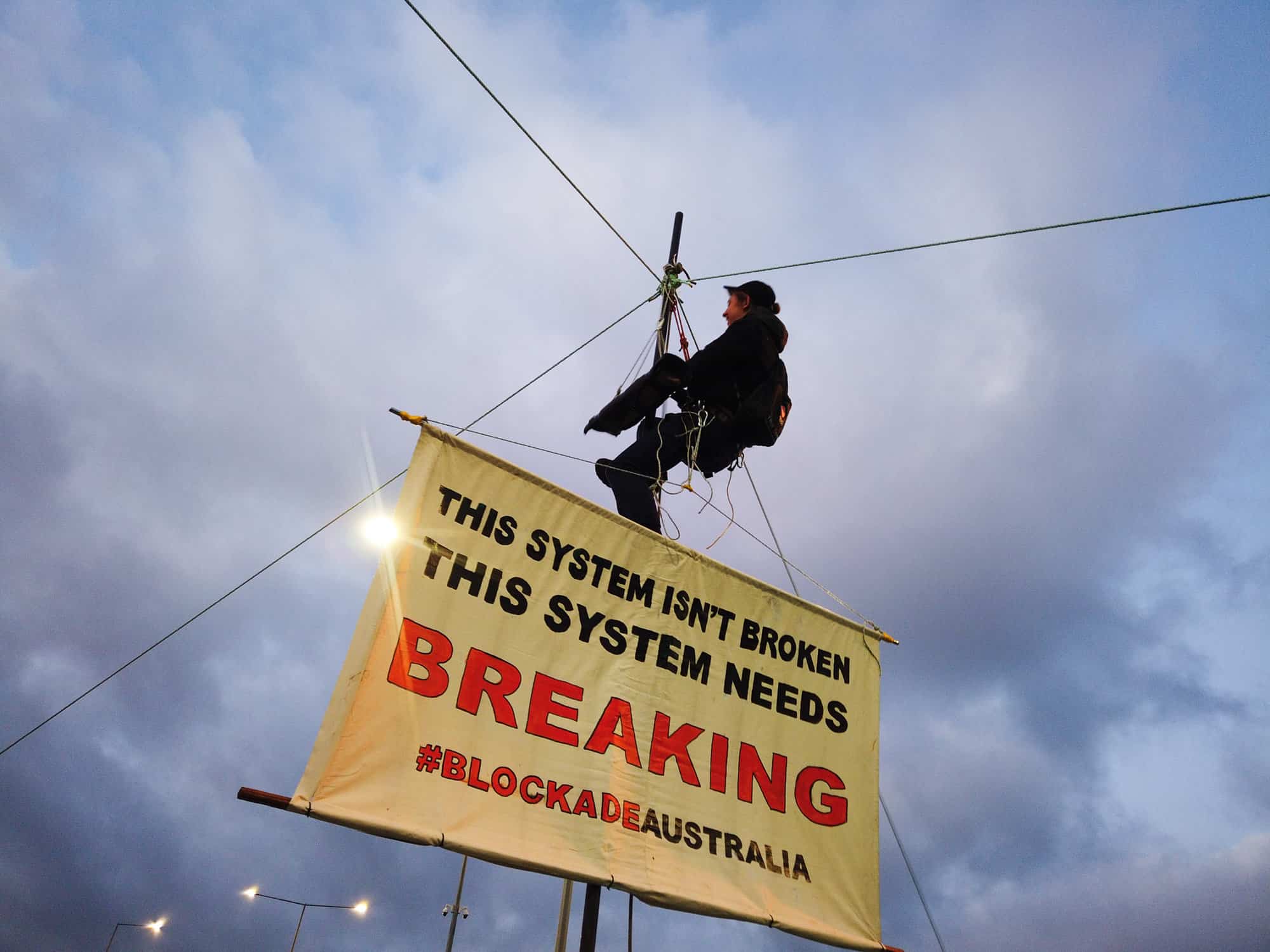 THIS SYSTEM ISN'T BROKEN. THIS SYSTEM NEEDS BREAKING. Melbourne Port ...